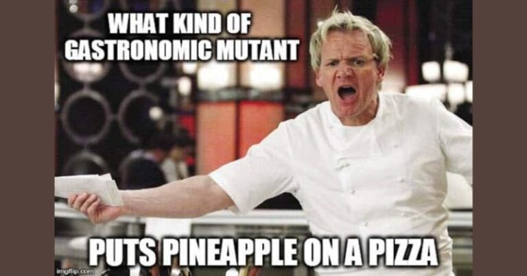 Top 10 Funniest Pineapple Pizza Memes in 2024 - 40th Street Pizza