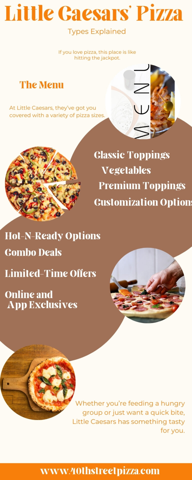 Little Caesars' Pizza Types Explained - Check Out the Sizes and Special ...